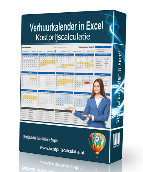 Weekkalender in Excel - Kostprijscalculatie